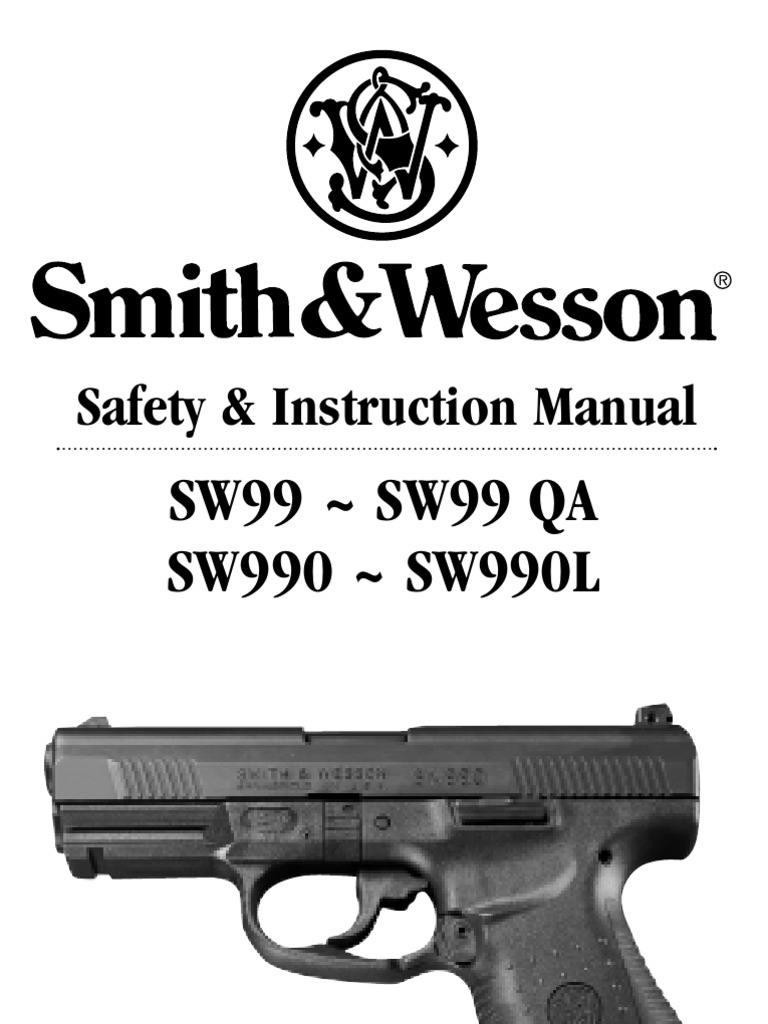SW99 | PDF | Trigger (Firearms) | Handgun