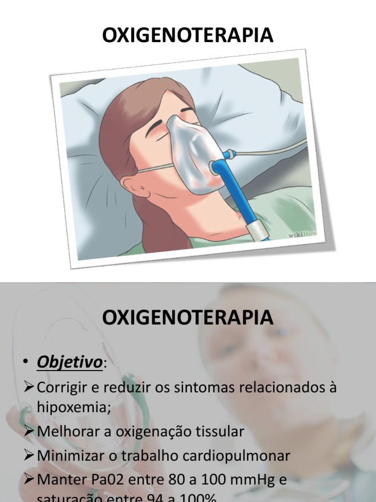 Oxigenoterapia PDF | PDF | Oxigênio | Fisiologia