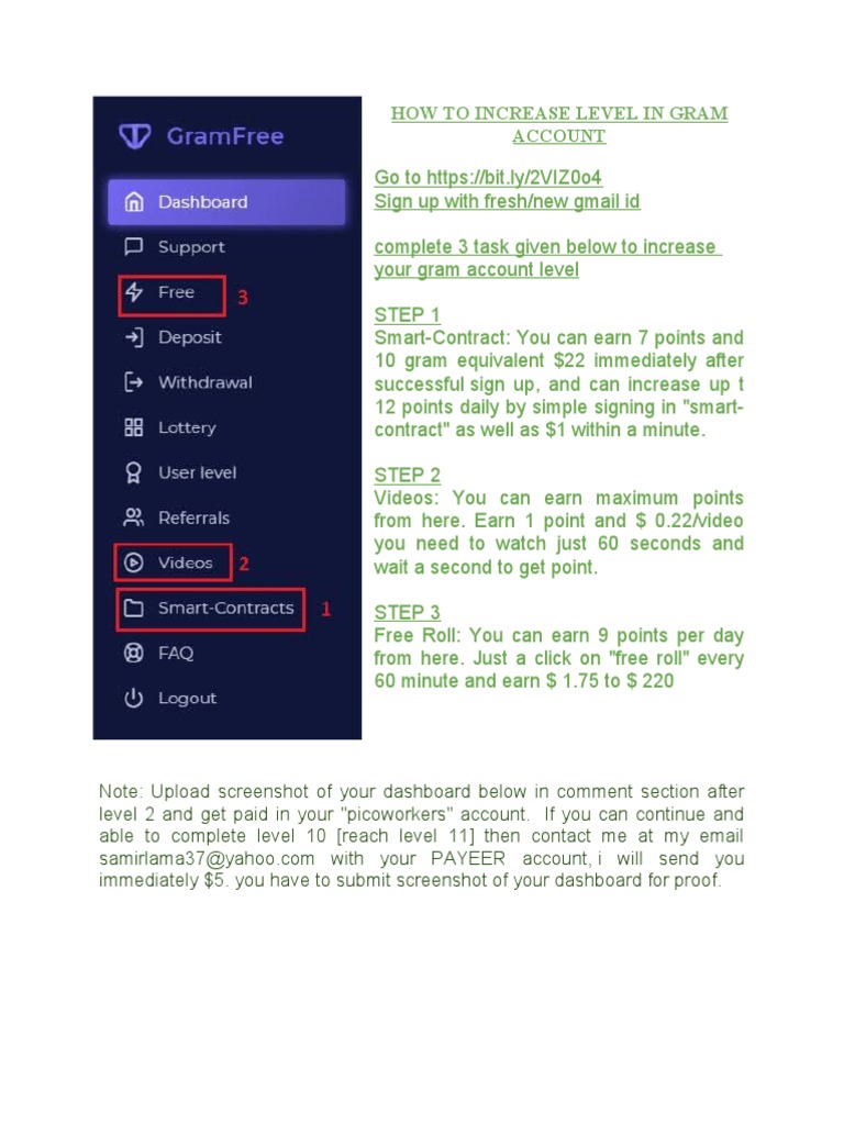 Boost Your Gram Account Level Guide | PDF | Computers