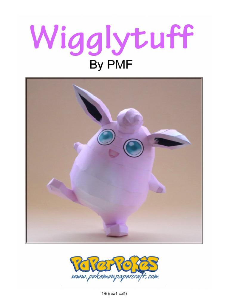 Wigglytuff-A4 Shiny Lines | PDF
