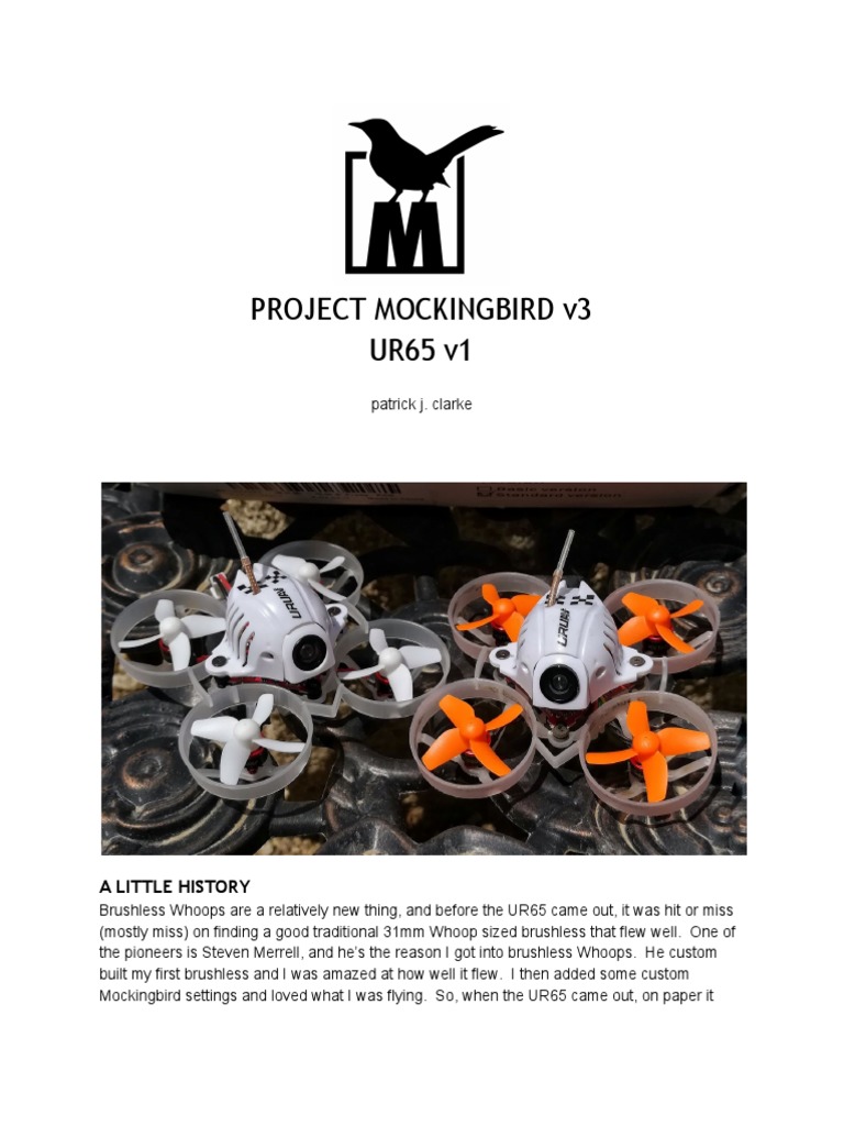 PROJECT MOCKINGBIRD v3 - UR65 v1 | PDF | Manufactured Goods