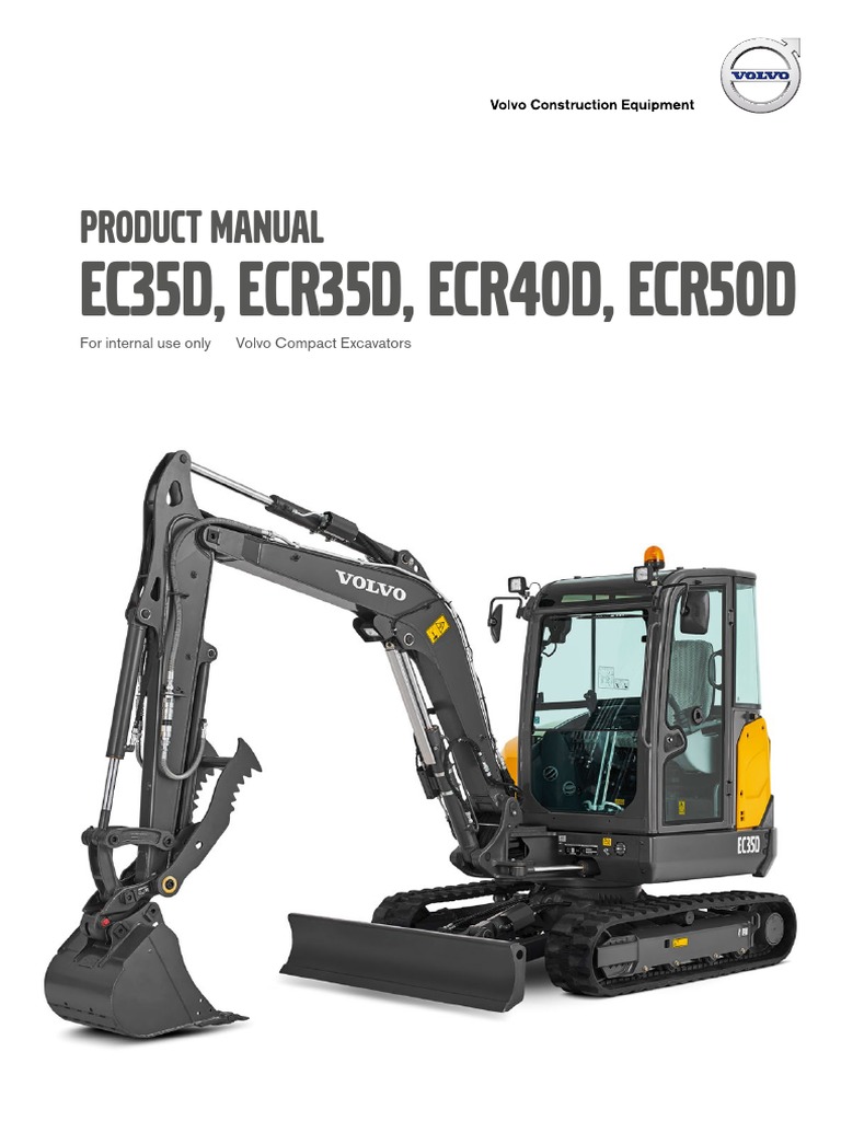 Product MANUAL: EC35D, ECR35D, ECR40D, ECR50D | PDF | Engines | Truck