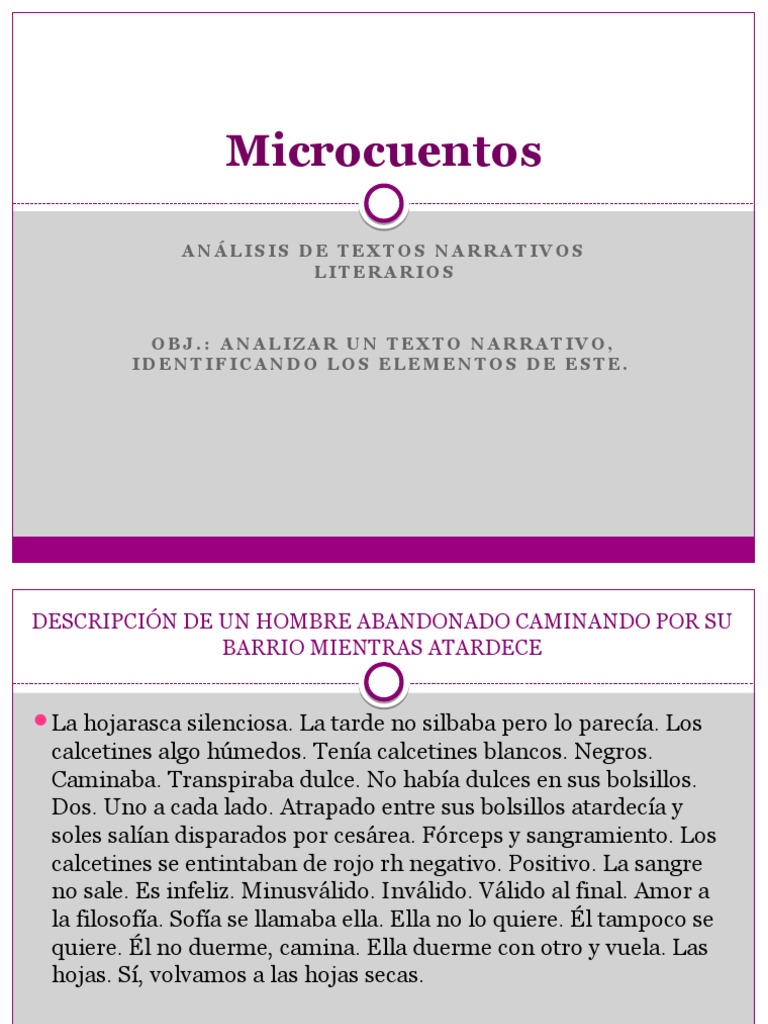 Microcuentos | PDF | Chile | Cuentos
