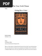 Circe: A Modern Myth Retold | PDF
