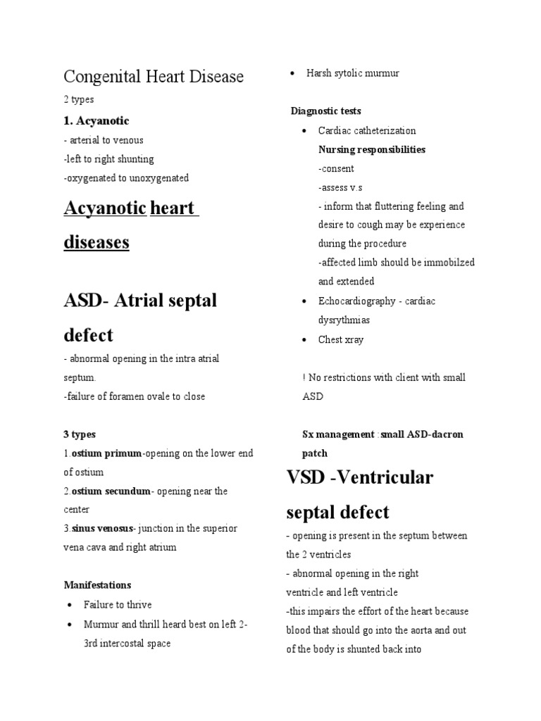 Diagnostic Tests, Presentations, and Management Strategies for Various ...