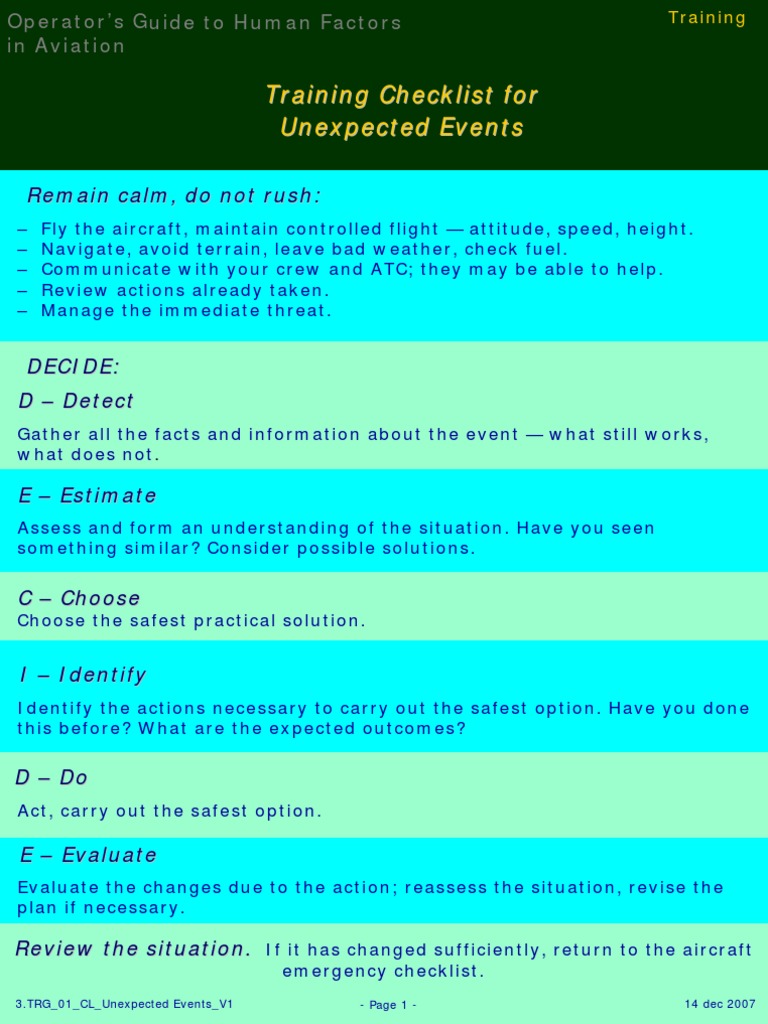 639 Situational Awareness in Aviation - Pilots | PDF