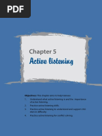Active Listening Techniques Handout | PDF | Body Language | Communication