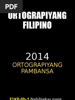 Ang Mga Pantig | PDF