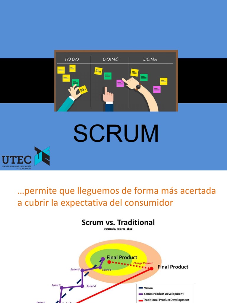 SCRUM | PDF | Desarrollo Ágil de Software | Scrum (desarrollo de software)