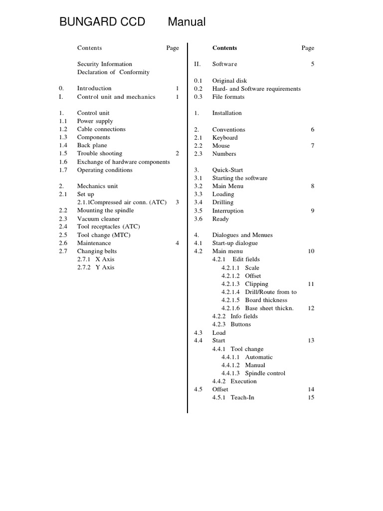 Bungard CCD Manual: II. Software | Download Free PDF | Electrical ...