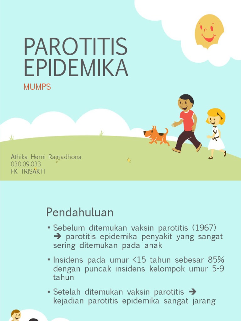 Parotitis Epidemika pada Anak-anak | PDF | Sains & Matematika