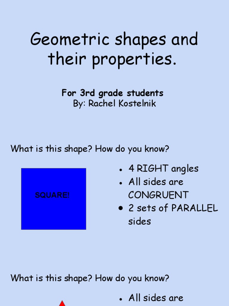 Geometric Shapes and Their Properties | PDF | Shape | Classical Geometry