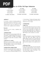 IEEE 2-Column Format Guidelines | PDF | Typefaces | Text