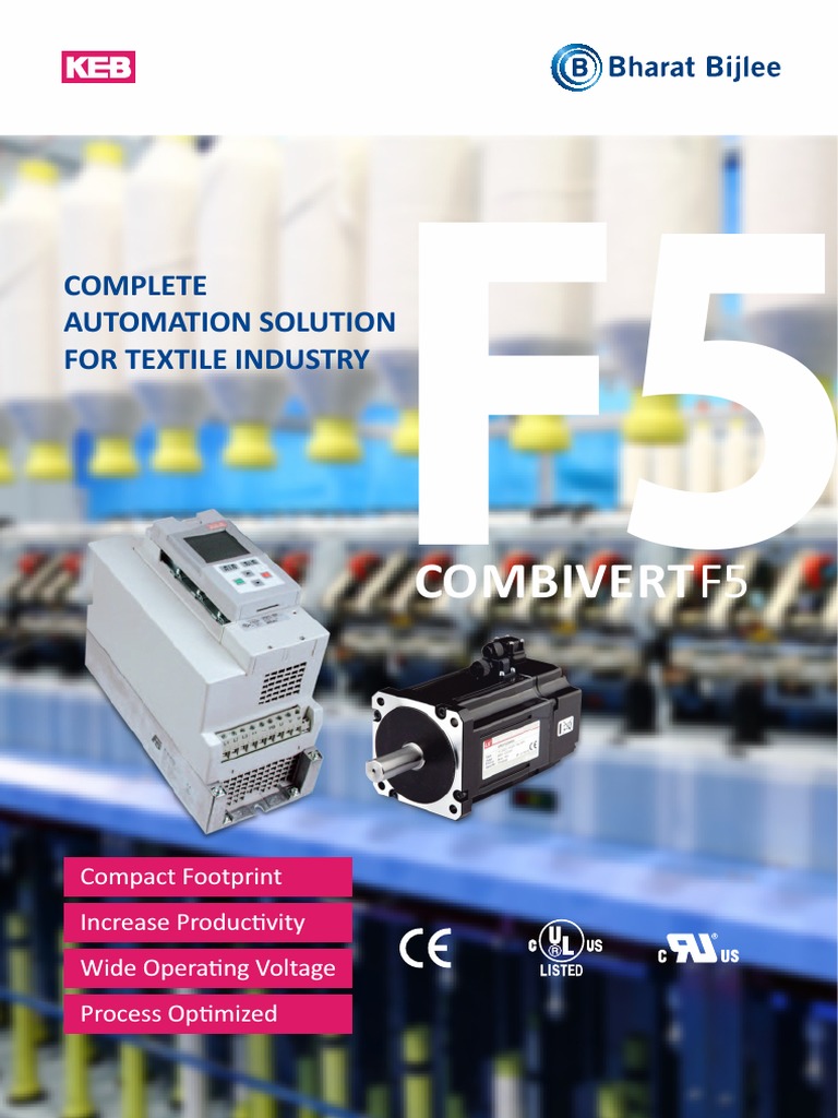 Combivert F5: Complete Automation Solution For Textile Industry | PDF ...