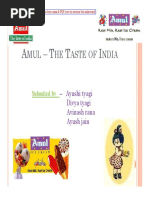 Amul Icecream Chart | PDF | Foods | Desserts