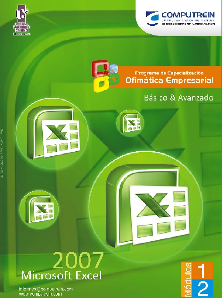 Manual Excel - Avanzado PDF | PDF | Microsoft Excel | Tasa interna de retorno