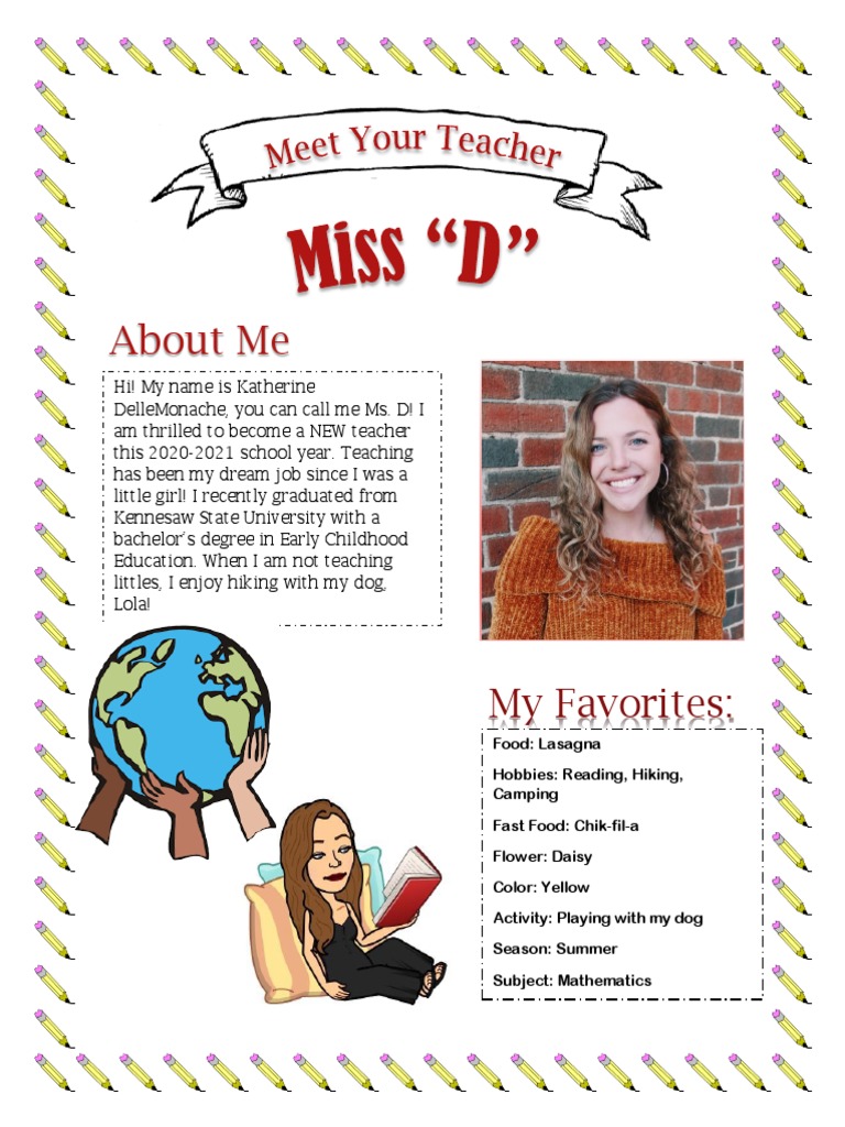 About Me Letter | PDF