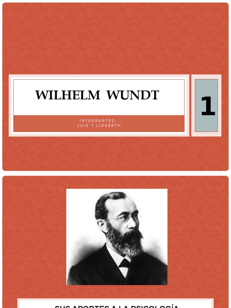 Wilhelm Wundt | PDF | Empirismo | Sicología