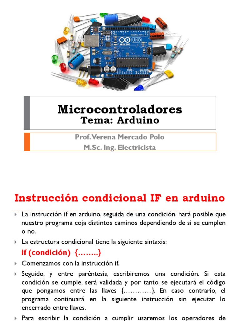 Arduino 3 PDF | PDF | Función (Matemáticas) | Programa de computadora