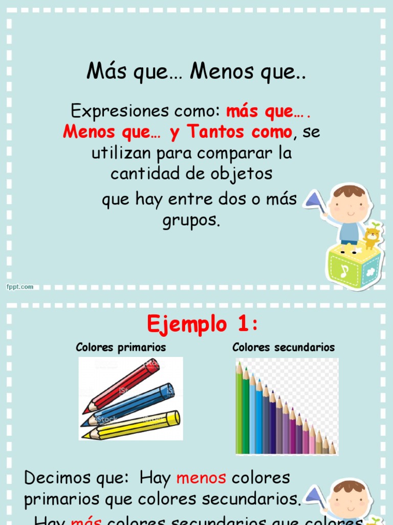 Mas Que.. Menos Que | PDF