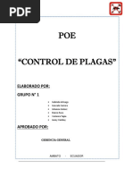 Ejemplo Programa Control Integrado de Plagas | PDF | Plaga (organismo) | Pesticida