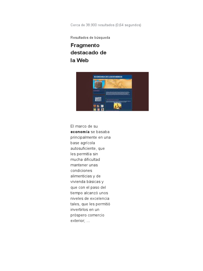 Economía de los Sumerios: Actividades Clave | PDF | Sumeria | Mesopotamia
