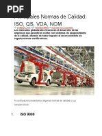 Norma VDA | PDF | Coche | Calidad (comercial)