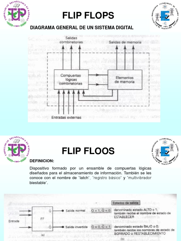 Flip Flops | PDF | Ingeniería Informática | Diseño