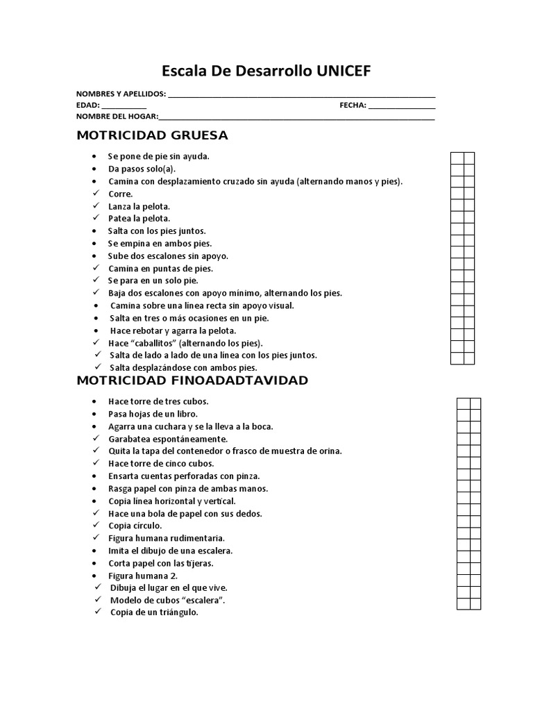 Escala Cdi | PDF | Las emociones