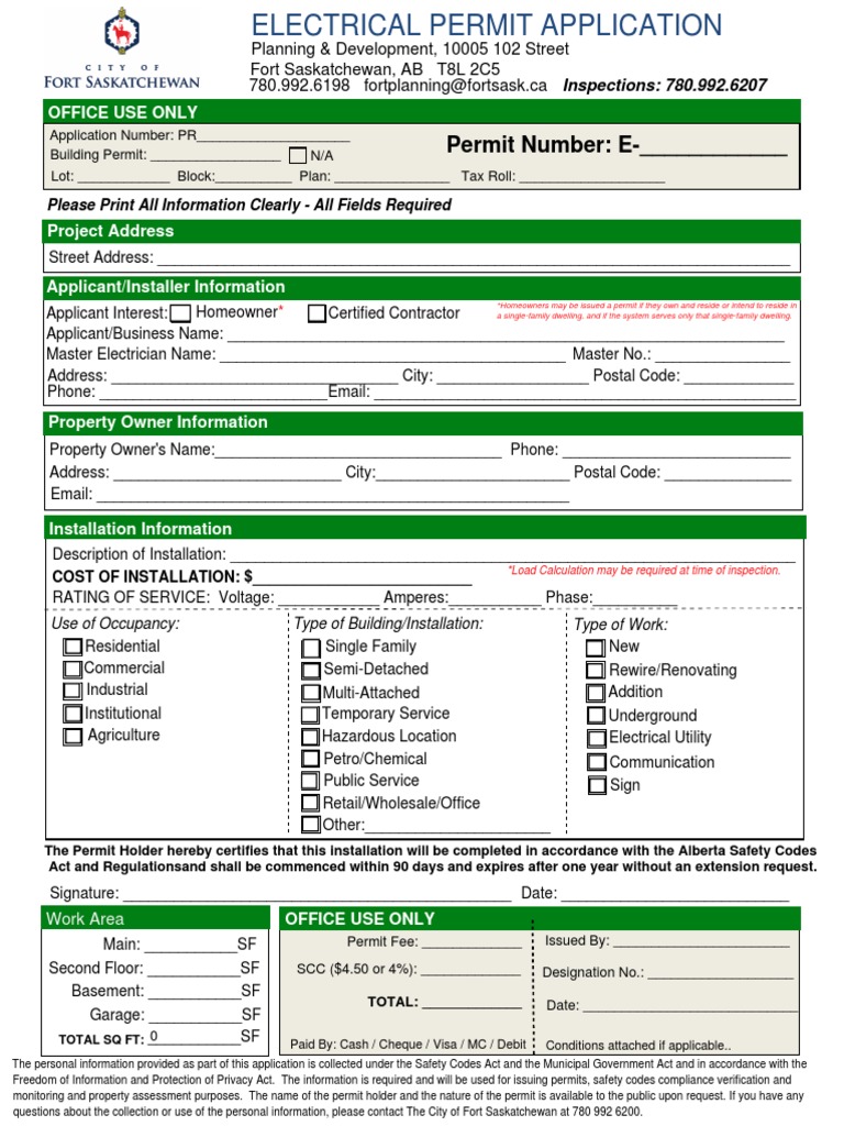 Electrical Permit | PDF | Regulatory Compliance | Electrician