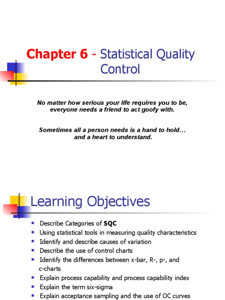 TAMU 06 Statistical Quality Control | PDF | Statistics | Standard Deviation