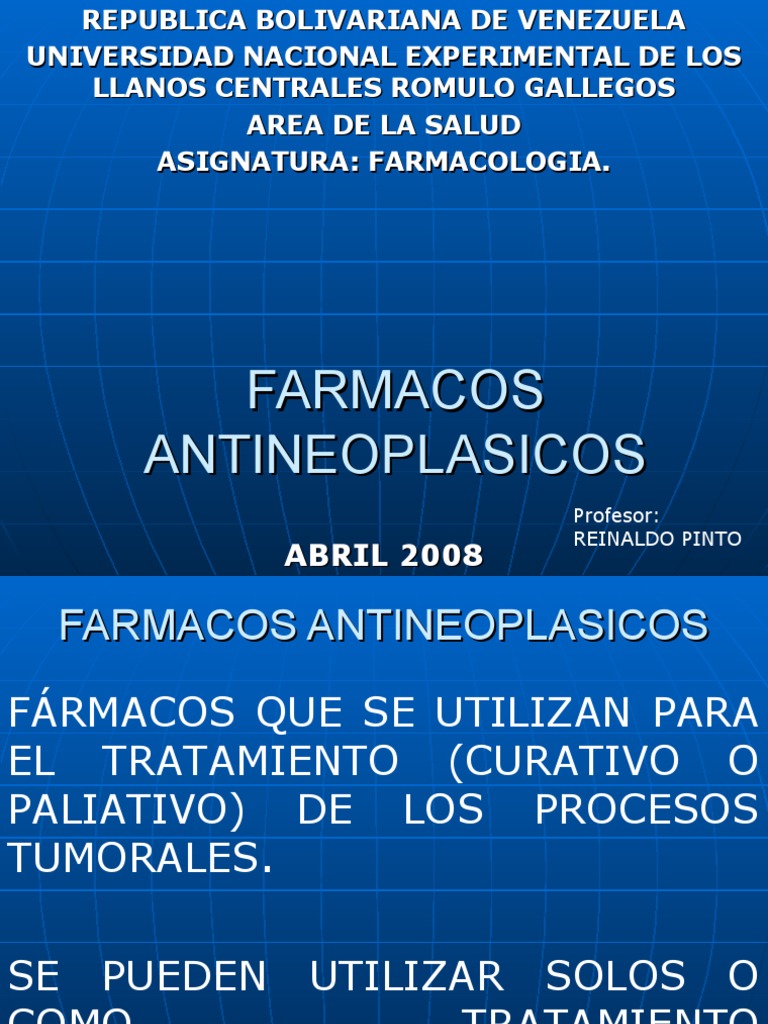 Farmacos Antineoplasicos | PDF