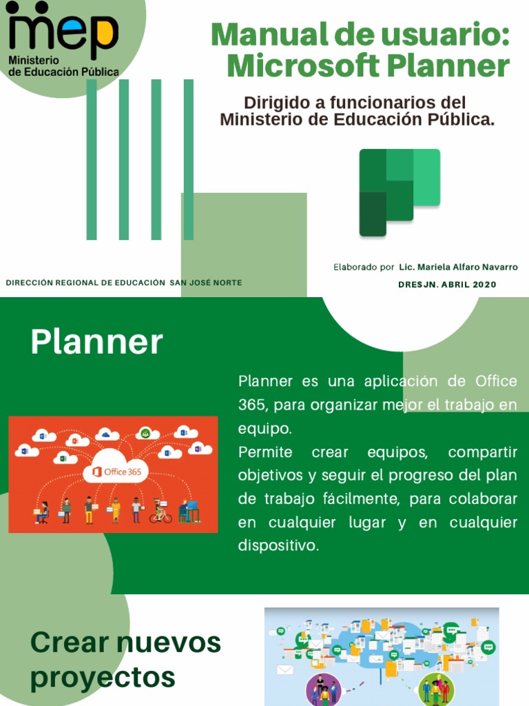 Guía de Uso Microsoft Planner 2020 | PDF | Software | Informática