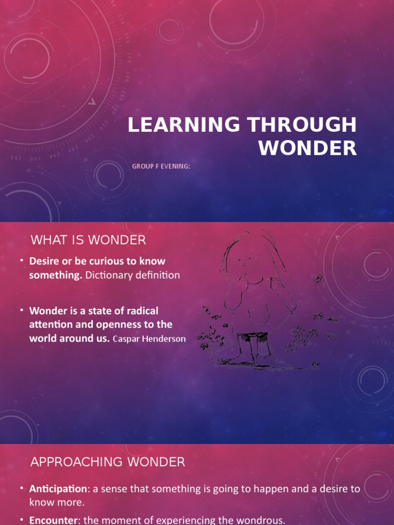 Learning Through Wonder | PDF | Behaviorism | Habits