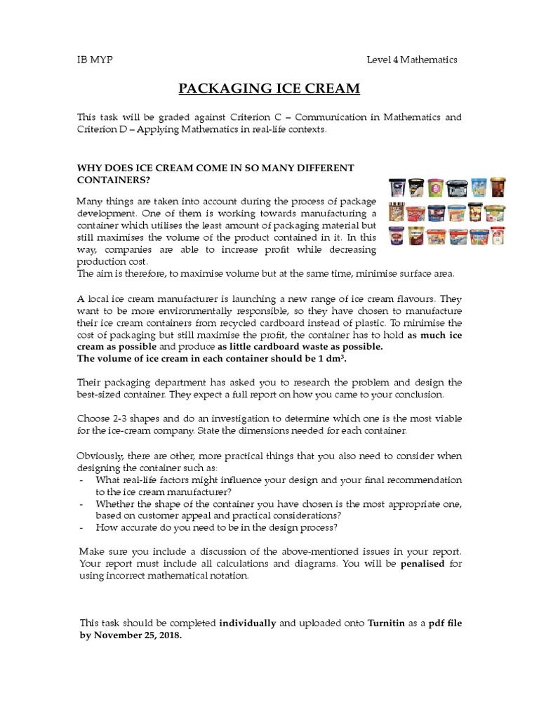 Packaging Ice Cream: Why Does Ice Cream Come in So Many Different ...