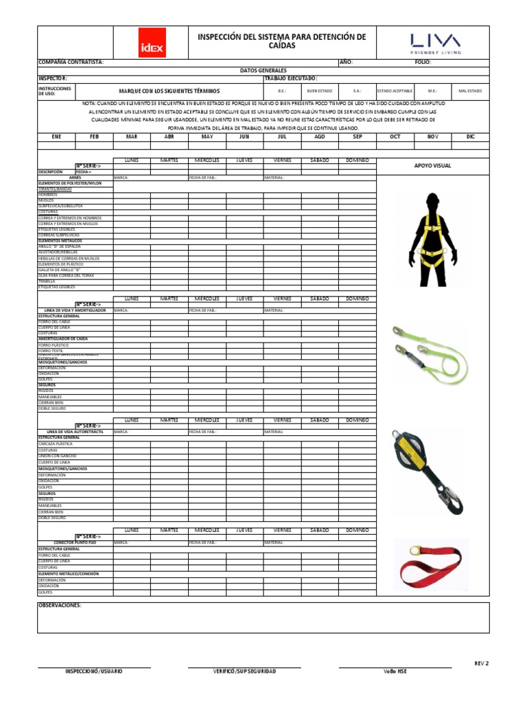 Check List de Epp | PDF | Materiales de construcción | Materiales