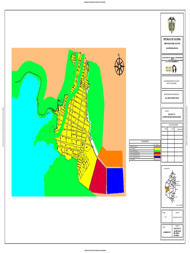Mapa de Malambo UG-01 | PDF