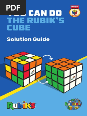 Rubik's cube instructions store