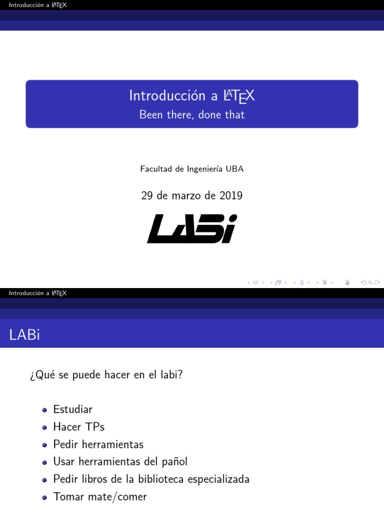 Presentacion Latex | Descargar gratis PDF | Te X | Archivo de computadora