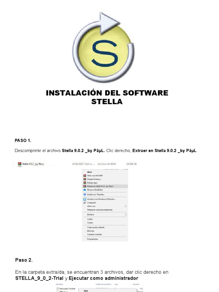Guía de Instalación de Stella 9.0.2 | PDF | Ciencia y matemáticas ...