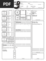 Mörk Borg - Core - Character Sheet - Printer Friendly PDF | PDF