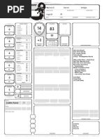 Basic Fantasy Character Sheet | PDF | Role Playing Games | Gaming