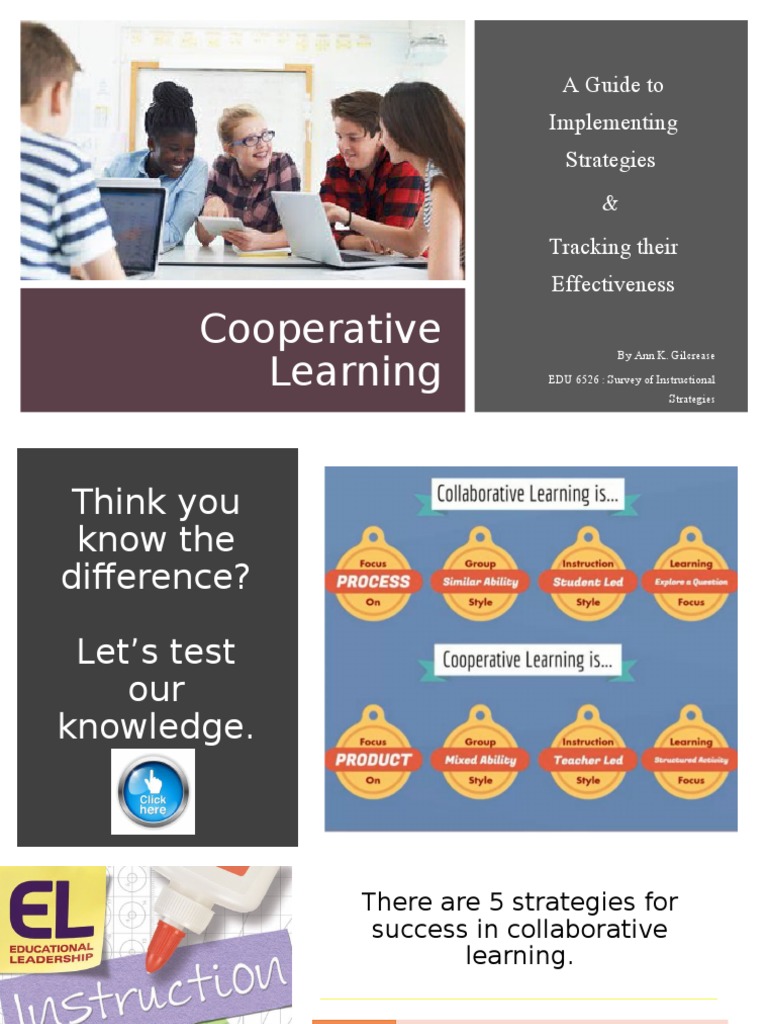 Effective Cooperative Learning Strategies | PDF | Applied Psychology ...