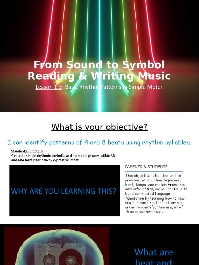 From Sound To Symbol | PDF | Rhythm | Musical Compositions