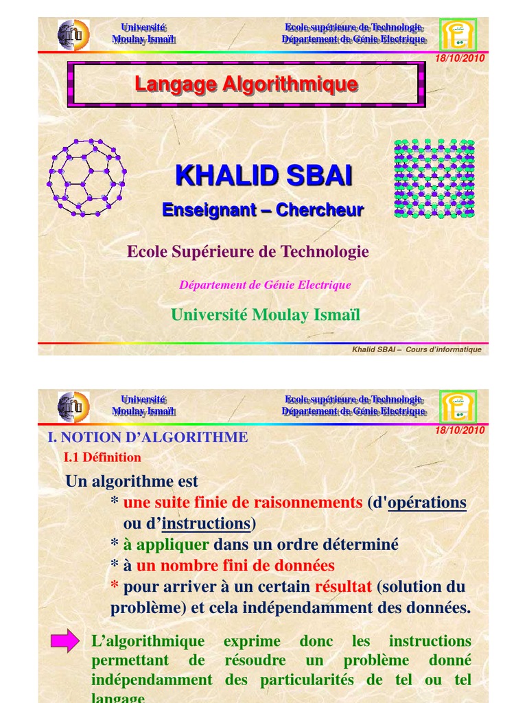 Cours Algo | PDF