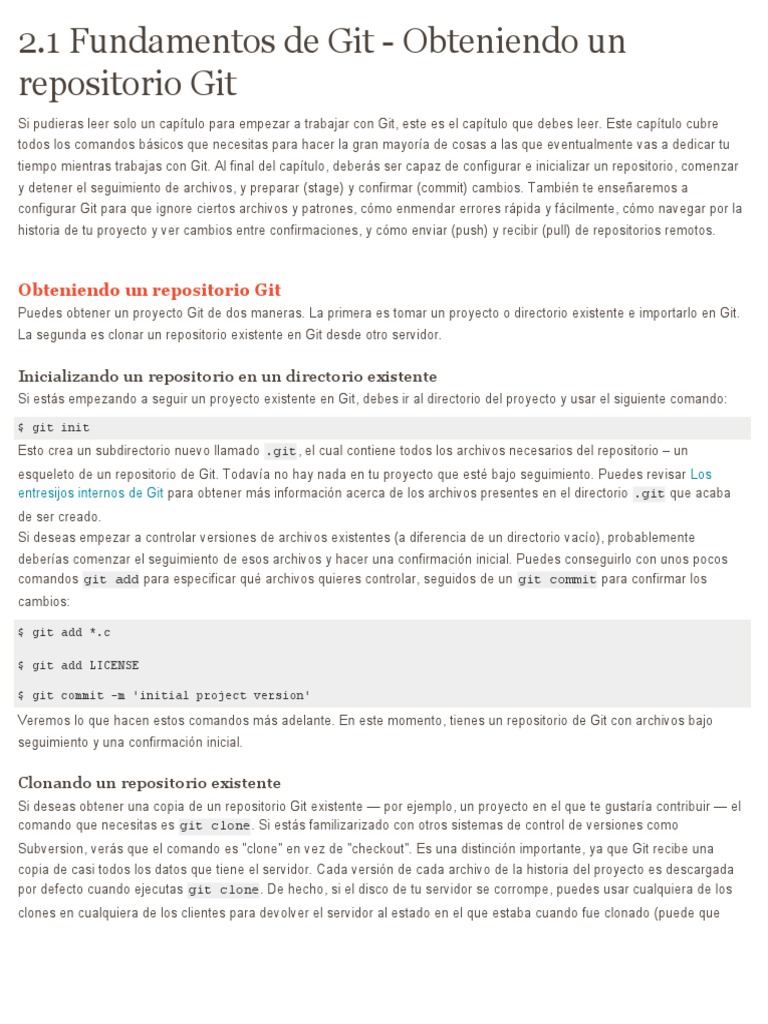 Fundamentos de Git y Repositorios para Fron End | PDF | Archivo de computadora | Servidor ...