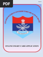 ECHS Online Card Instructions Ver 4.0 PDF | PDF | Smart Card | Access ...