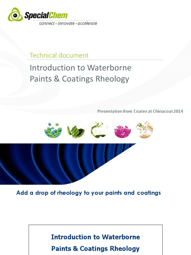 Introduction To Waterborne Paints & Coatings Rheology: Technical ...