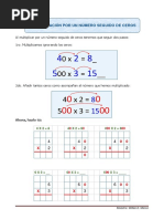Multiplicacion 1 Entender Problemas Verbales 1 | PDF | Hogar ...