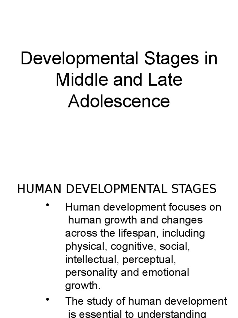 Developmental Stages of Human | PDF | Developmental Psychology ...
